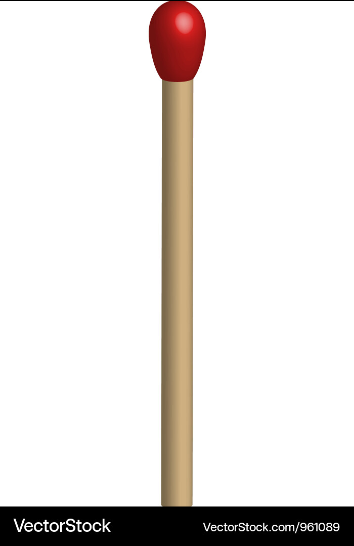 Match Royalty Free Vector Image - VectorStock