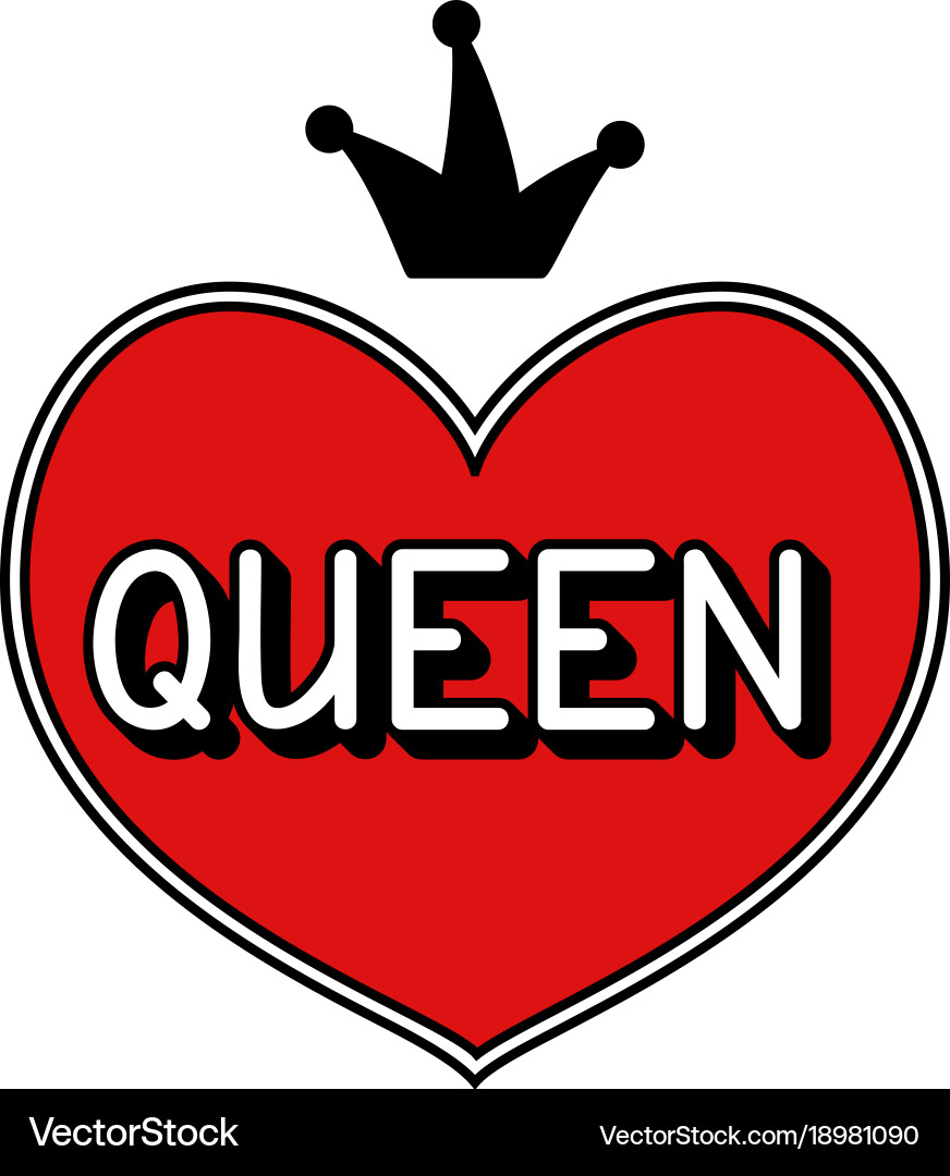 Hand drawn queen Royalty Free Vector Image - VectorStock