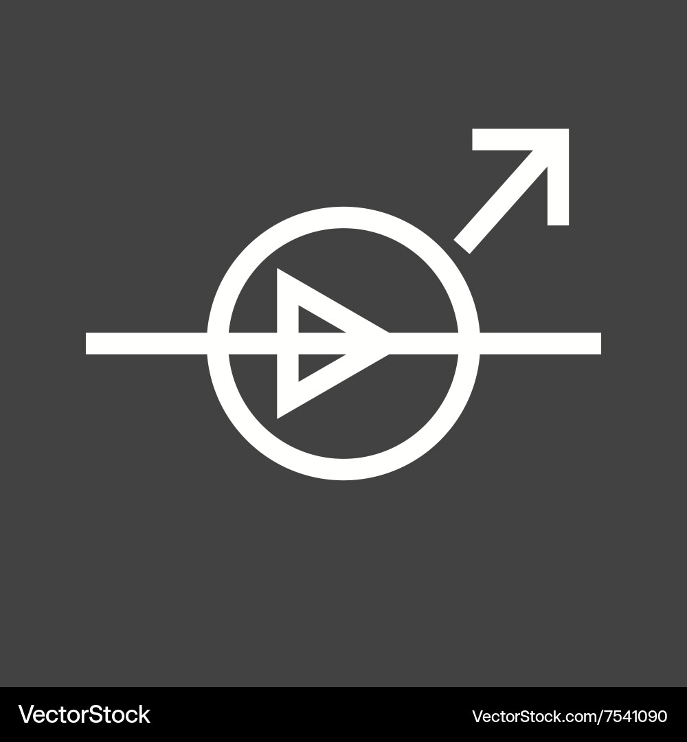 Light emitting diode Royalty Free Vector Image