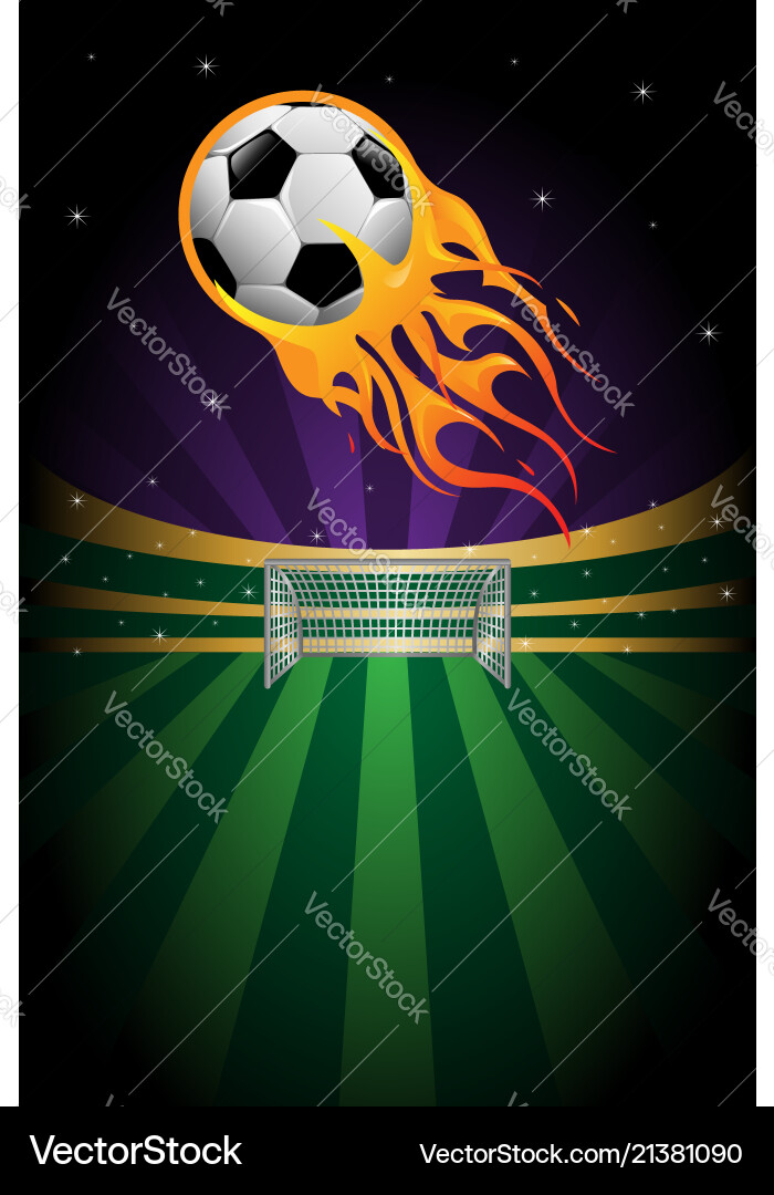 Soccer background Royalty Free Vector Image - VectorStock