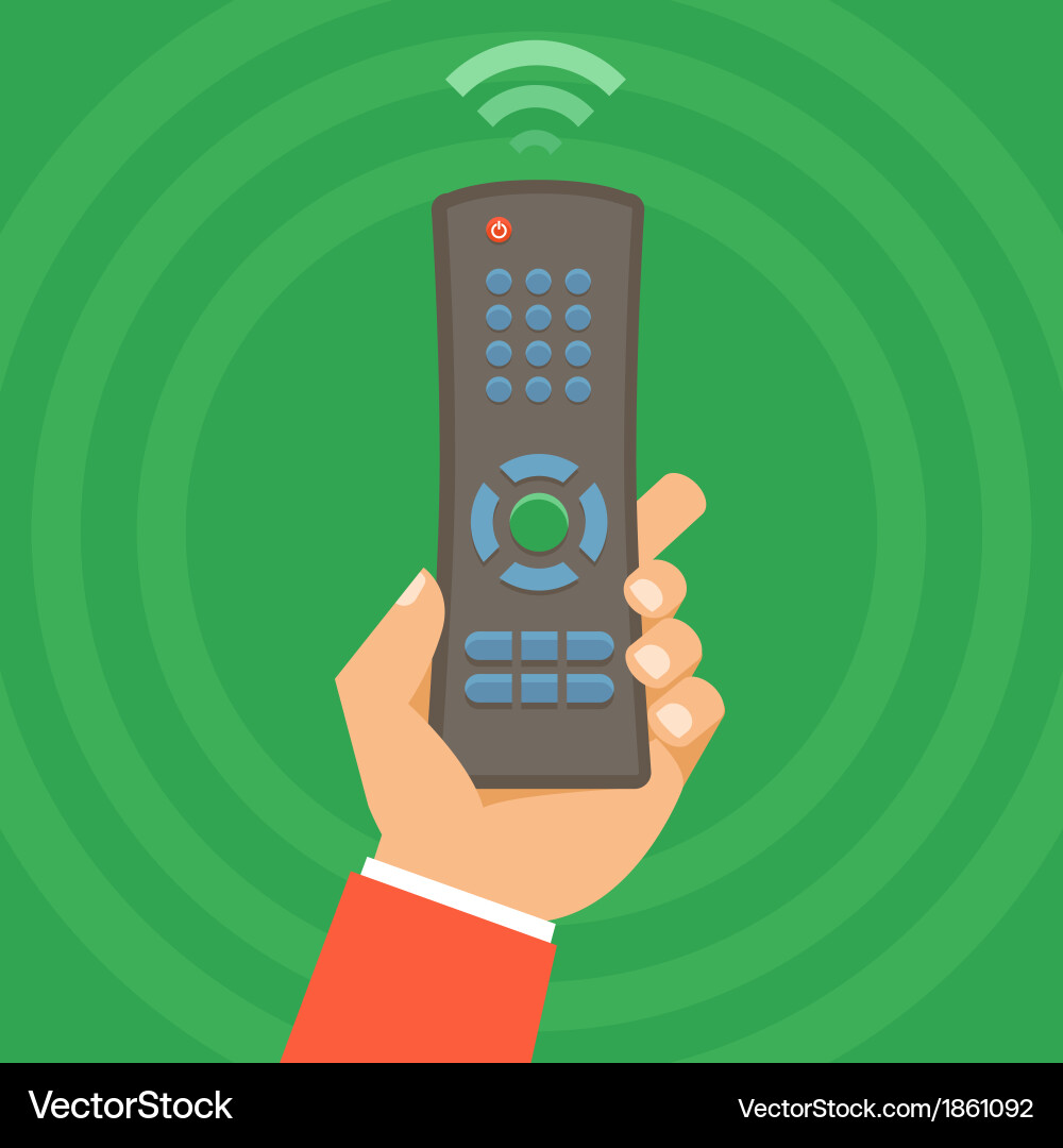 Remote control Royalty Free Vector Image - VectorStock