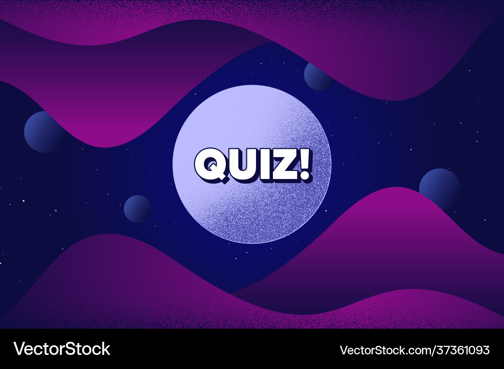 Quiz symbol answer question sign Royalty Free Vector Image
