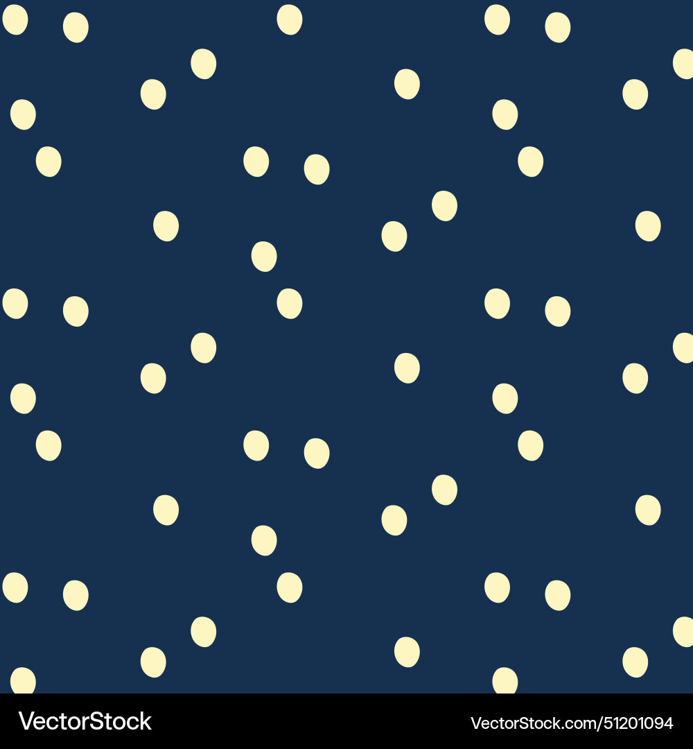Starry night seamless pattern design Royalty Free Vector