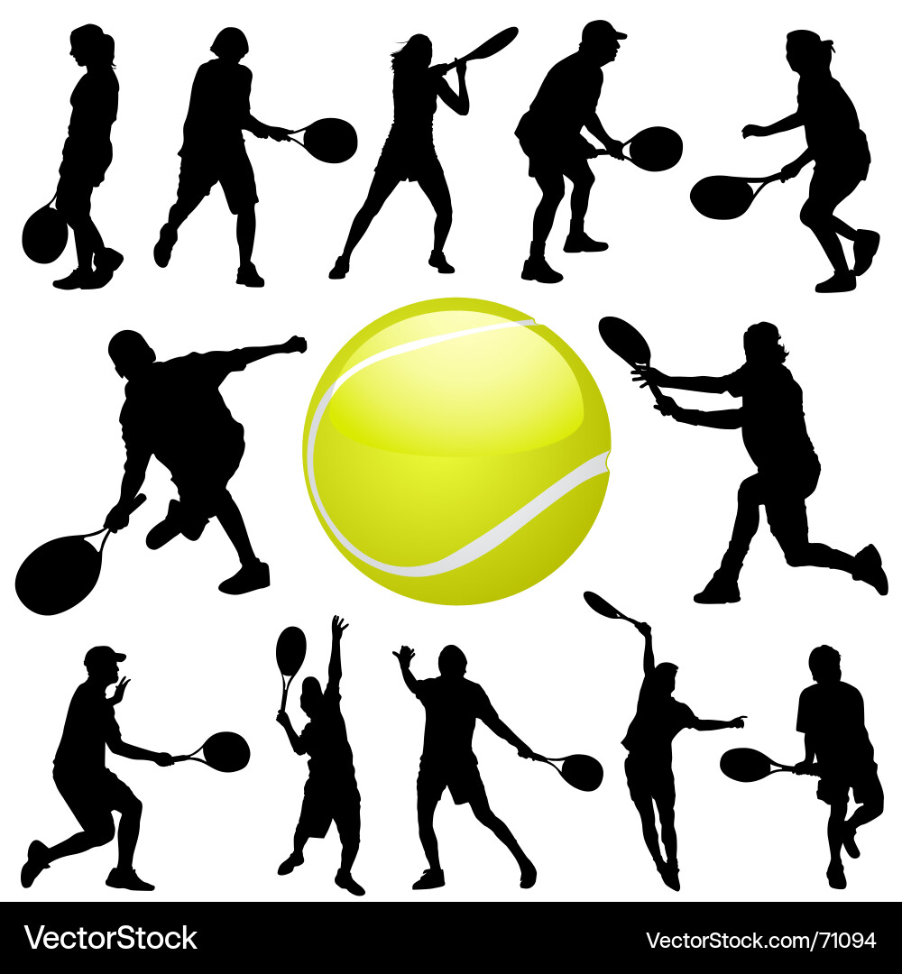 Tennis Player Vector Images (over 21,000)
