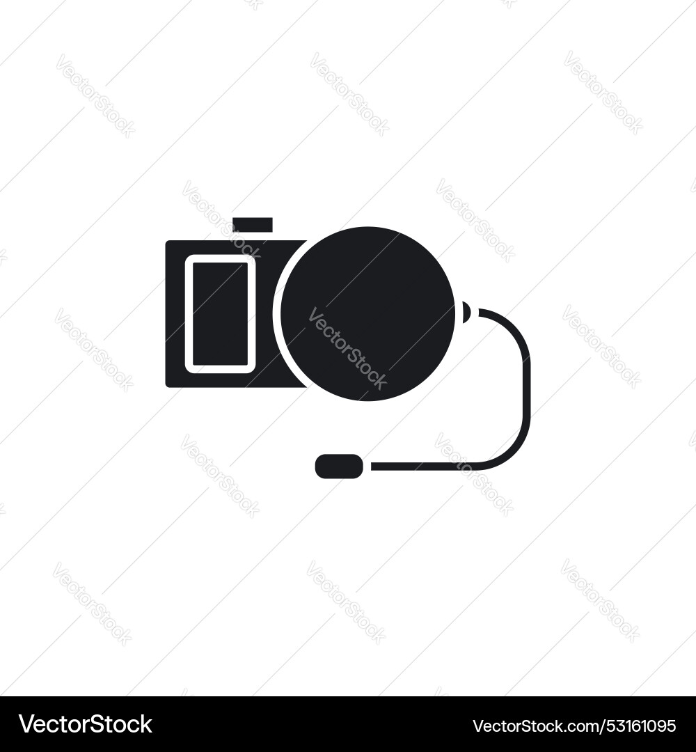 Pet lead icon symbol on white background Vector Image