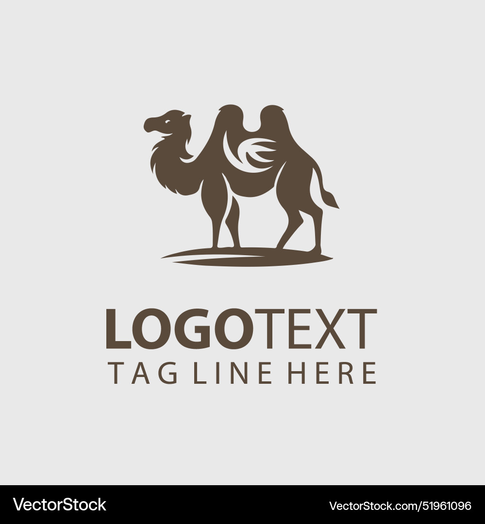 Camel logo Royalty Free Vector Image - VectorStock