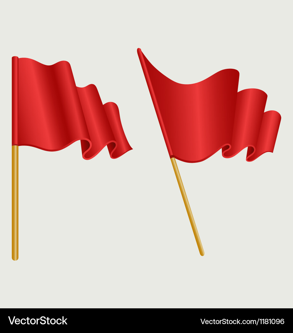 Waving flag Royalty Free Vector Image - VectorStock