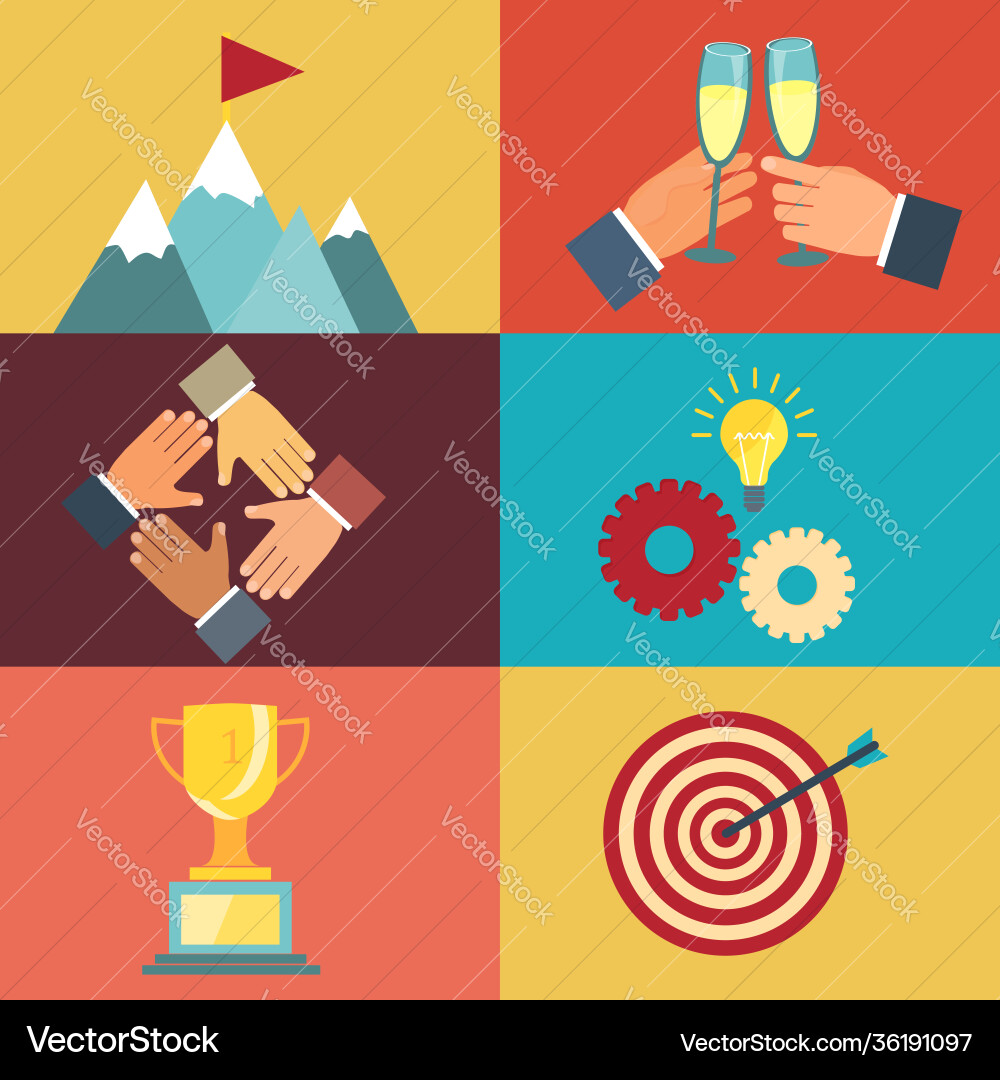 Business leadership Royalty Free Vector Image - VectorStock