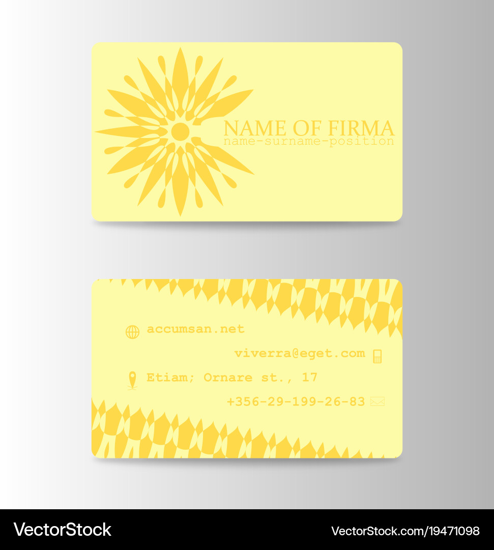 Visit card background Royalty Free Vector Image