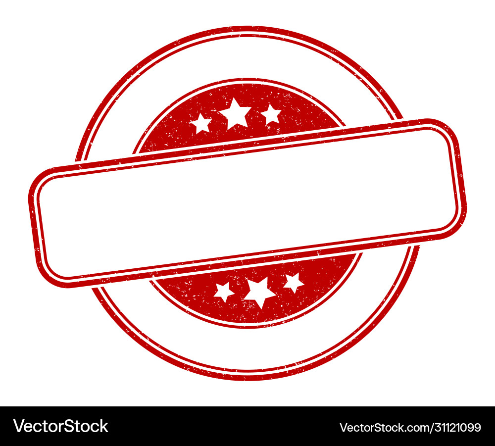 Blank stamp round grunge sign label Royalty Free Vector