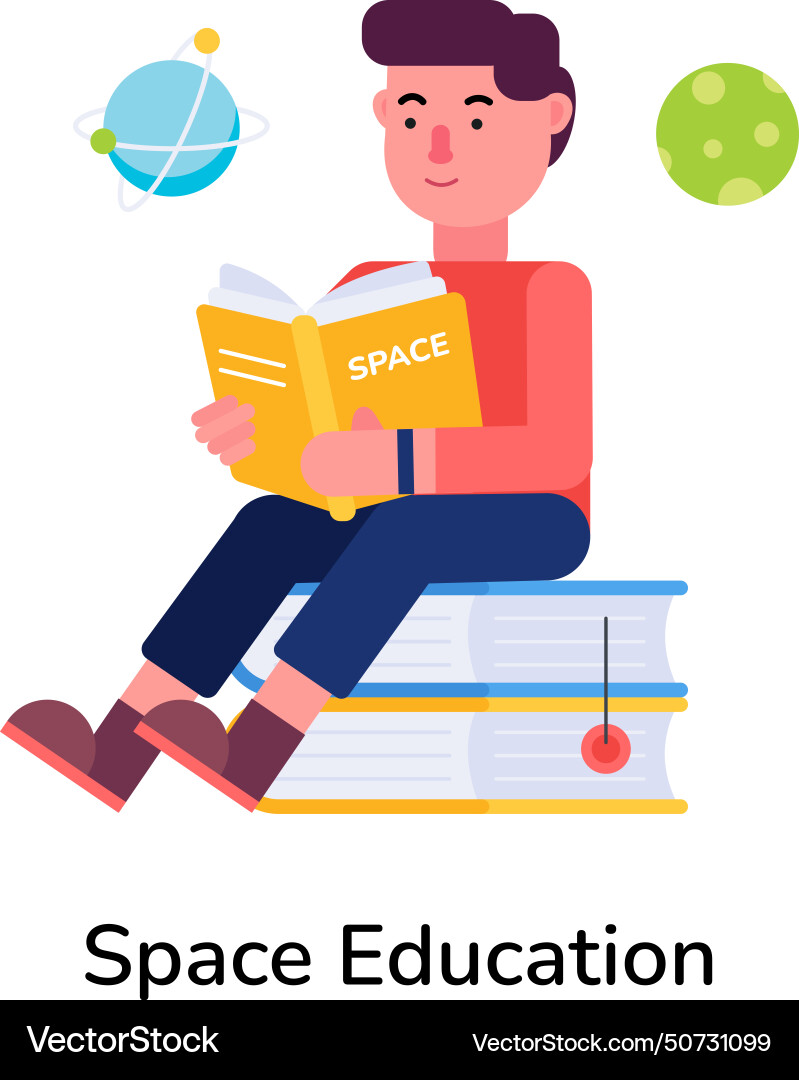 Space education Royalty Free Vector Image - VectorStock Space education Royalty Free Vector Image - VectorStock