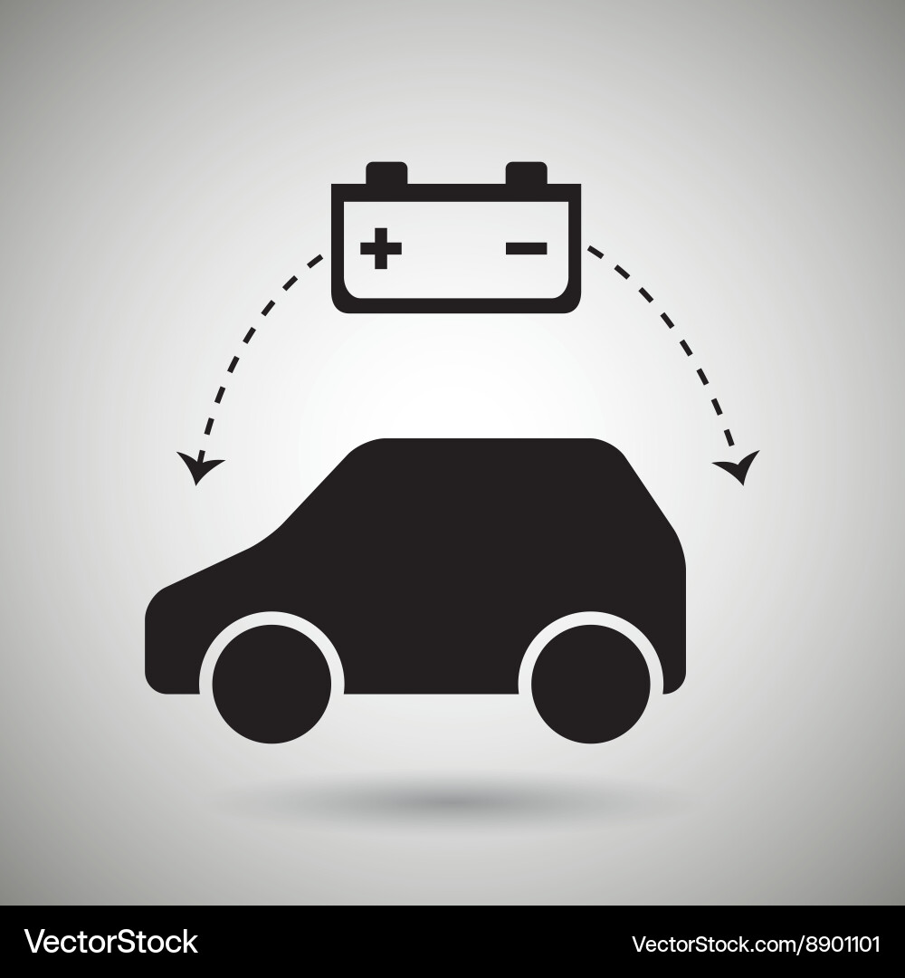 Battery power design Royalty Free Vector Image