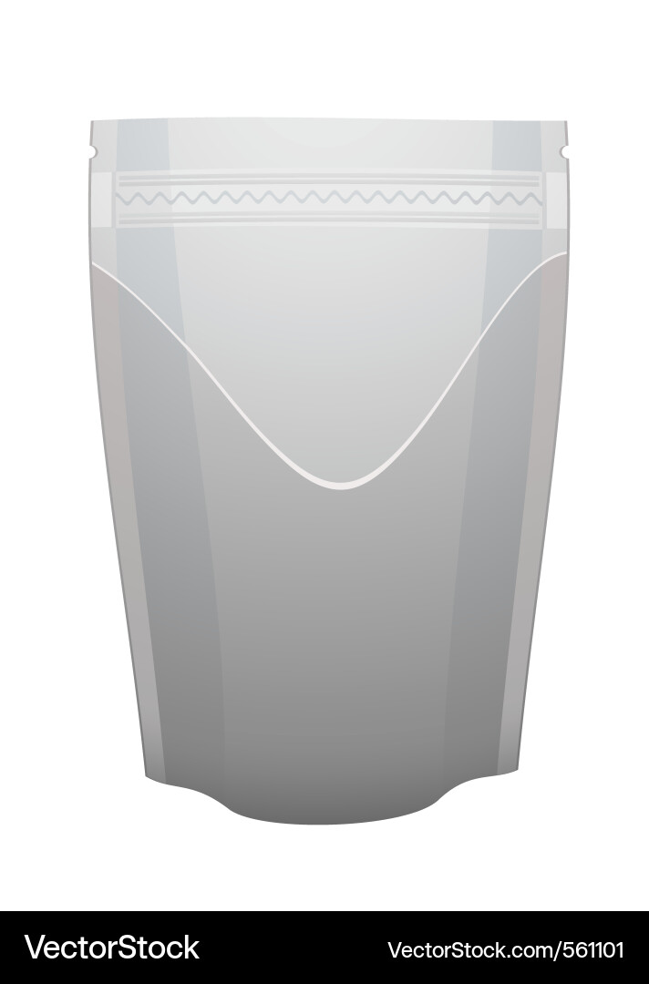 Food pouch Royalty Free Vector Image - VectorStock