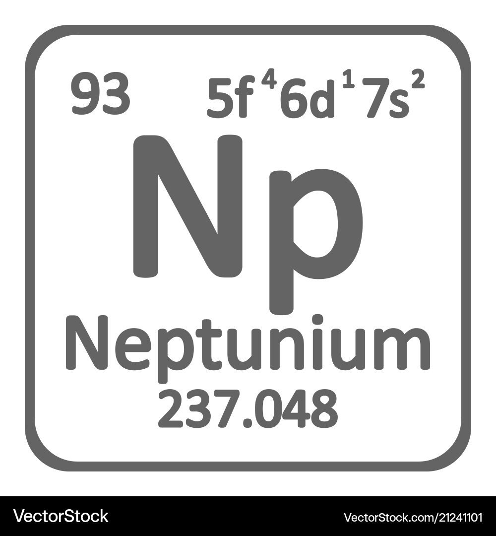 Neptunium Periodic Table 6300.2 Periodic Table Of Elements