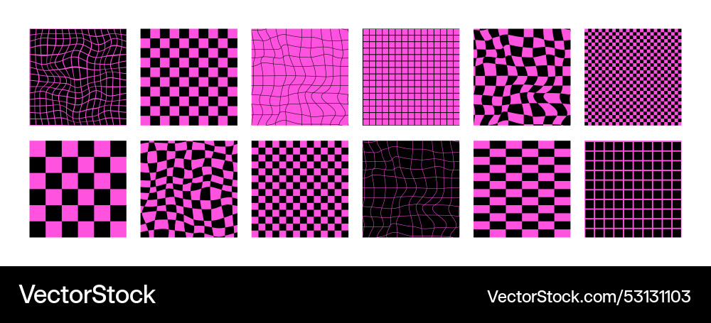 Psychedelic acid backgrounds Royalty Free Vector Image