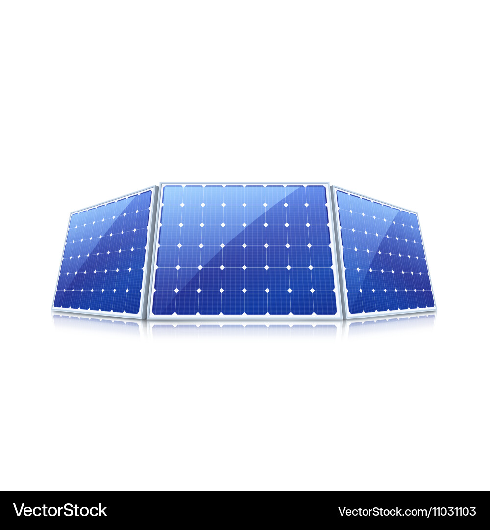 Solar panel Royalty Free Vector Image - VectorStock