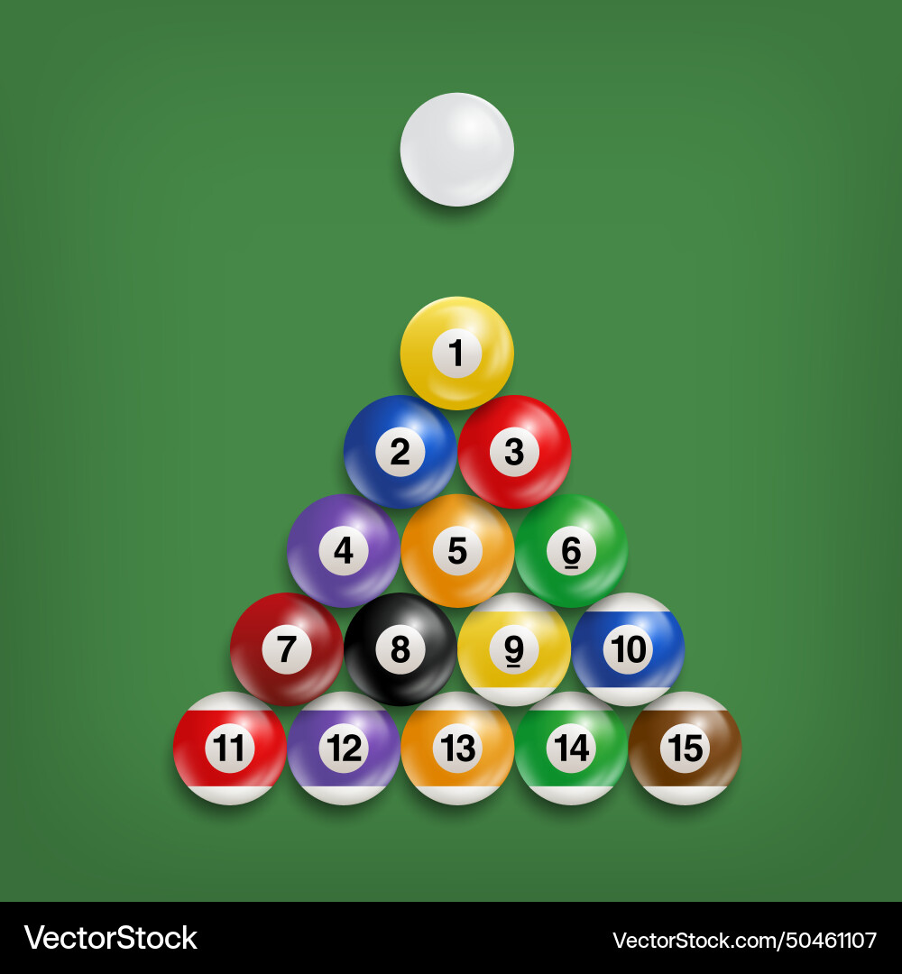 Billiard2 Royalty Free Vector Image - VectorStock