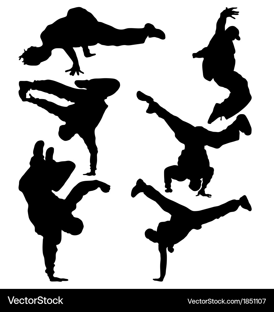 Hip hop dancer Royalty Free Vector Image - VectorStock