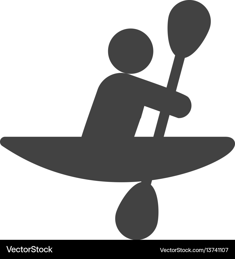 Kayak Royalty Free Vector Image - VectorStock
