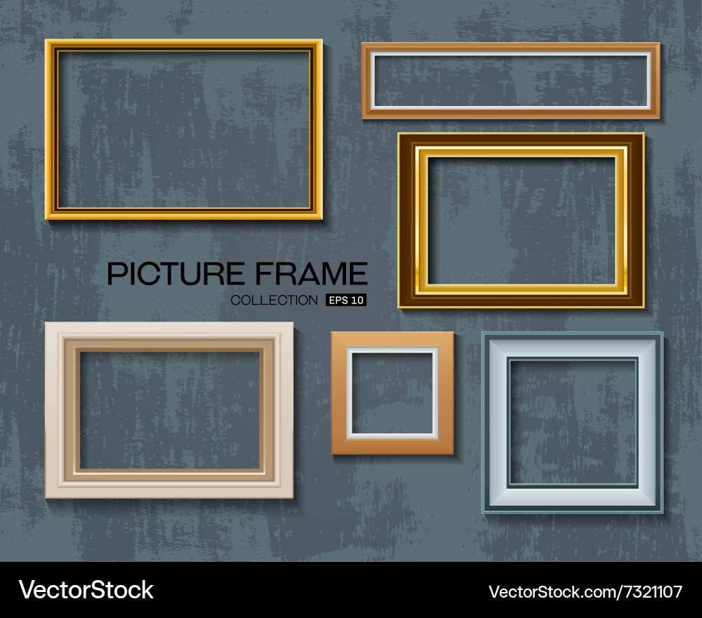 Picture frame Royalty Free Vector Image - VectorStock