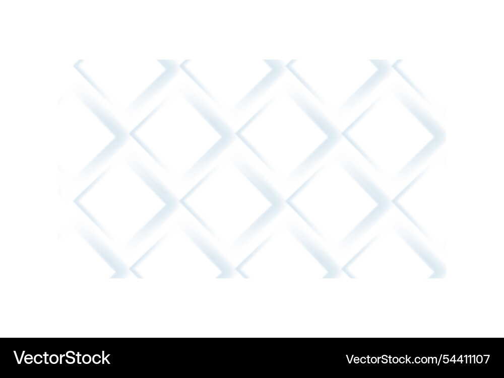 White rhombus pattern abstract background Vector Image