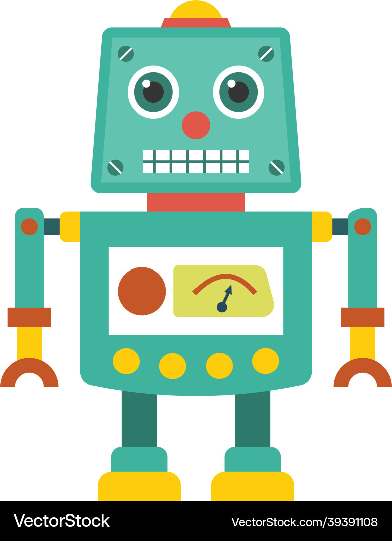 Alien robot Royalty Free Vector Image - VectorStock