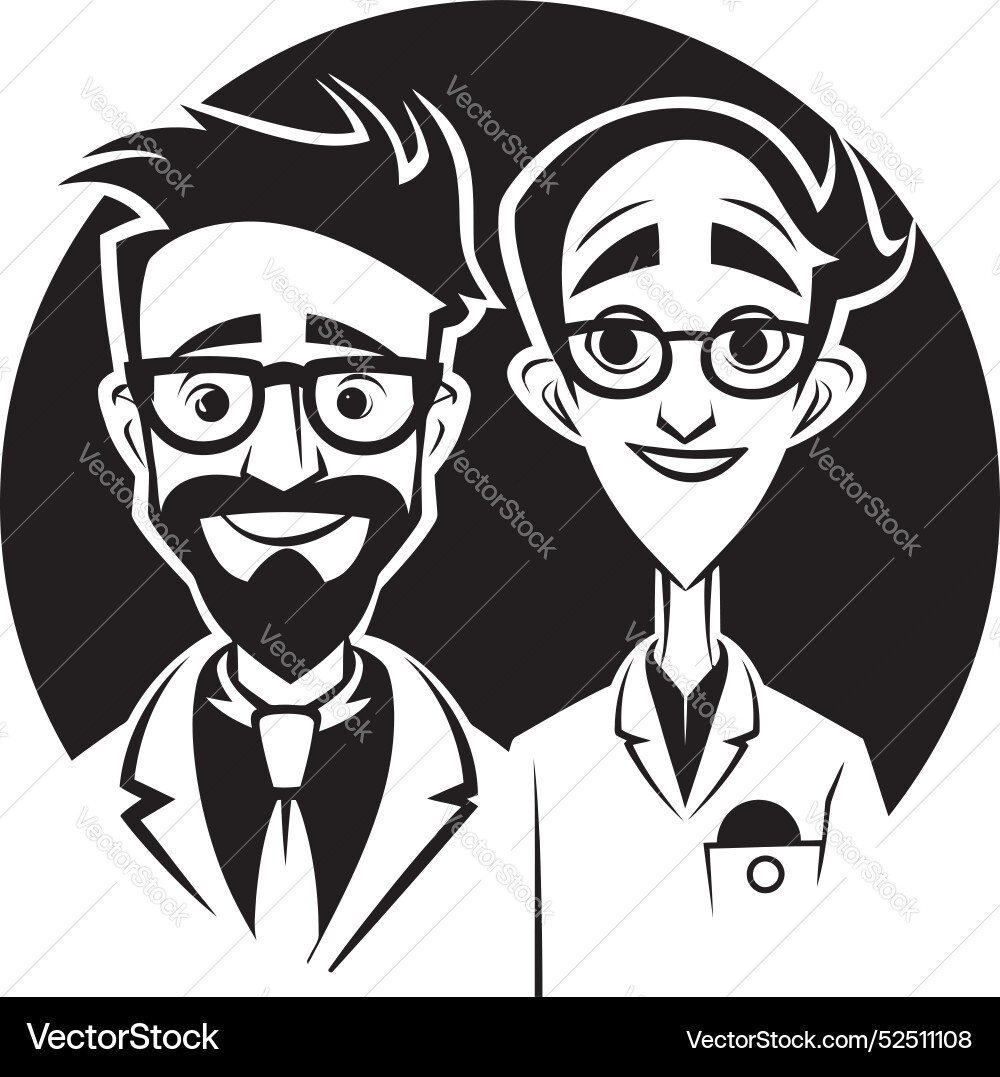 Empathetic care doctors support for patients Vector Image