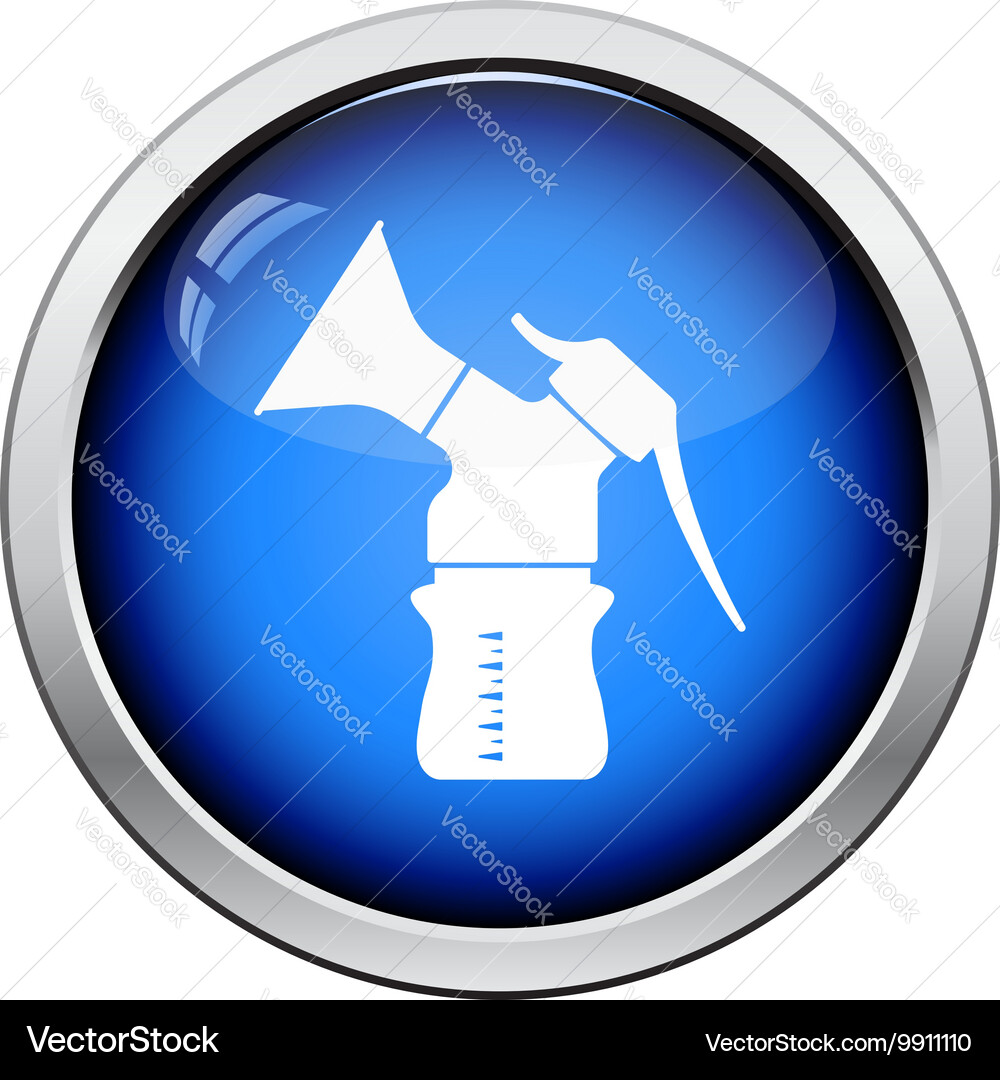 Breast pump icon Royalty Free Vector Image - VectorStock