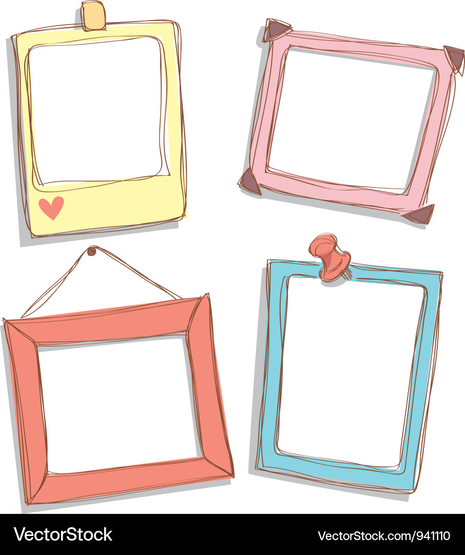 Cute frame Royalty Free Vector Image - VectorStock