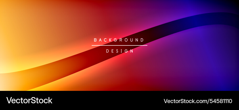 Gradient and shadow wave line geometric background