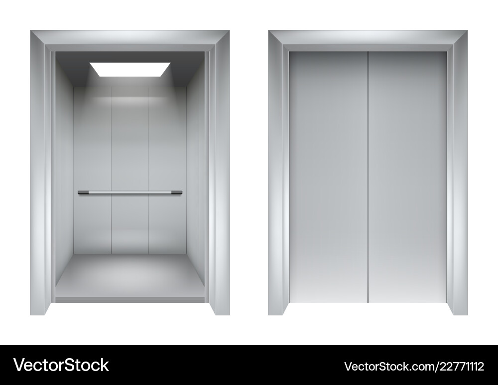 Elevator Doors Opening And Closing Center Opening Stainless Steel