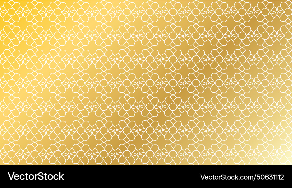 Islamic pattern golden gradient color ramadan patt
