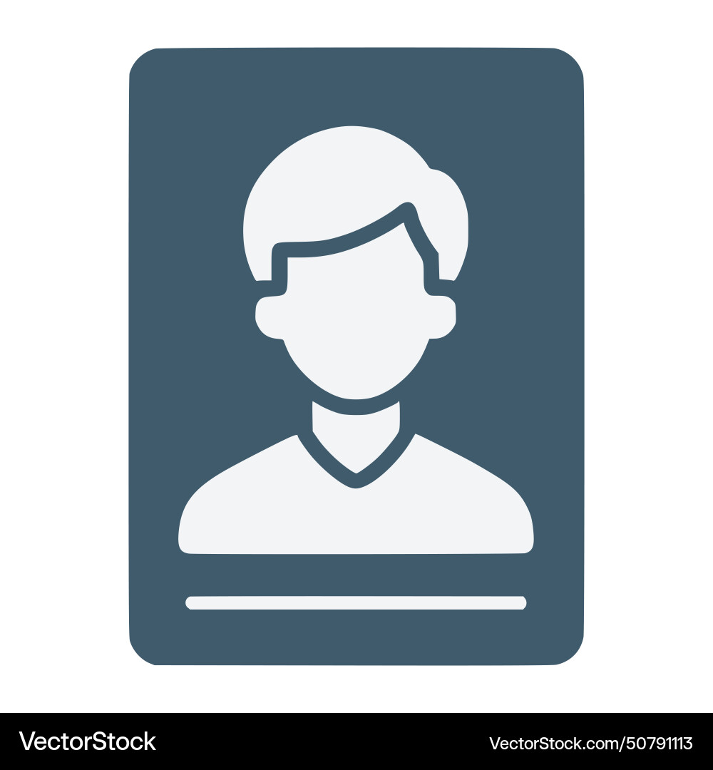 Profile icon male avatar user circles Royalty Free Vector