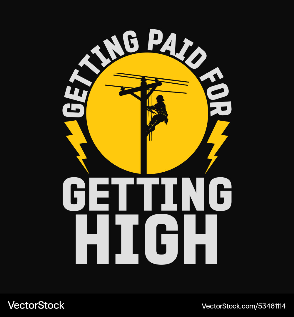 Getting paid for getting high Royalty Free Vector Image