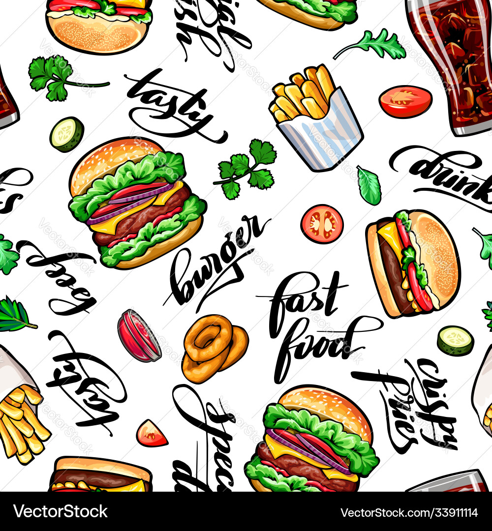 Seamless pattern with fast 1 Royalty Free Vector Image