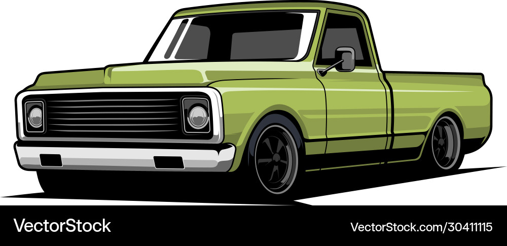 Pickup Royalty Free Vector Image - VectorStock