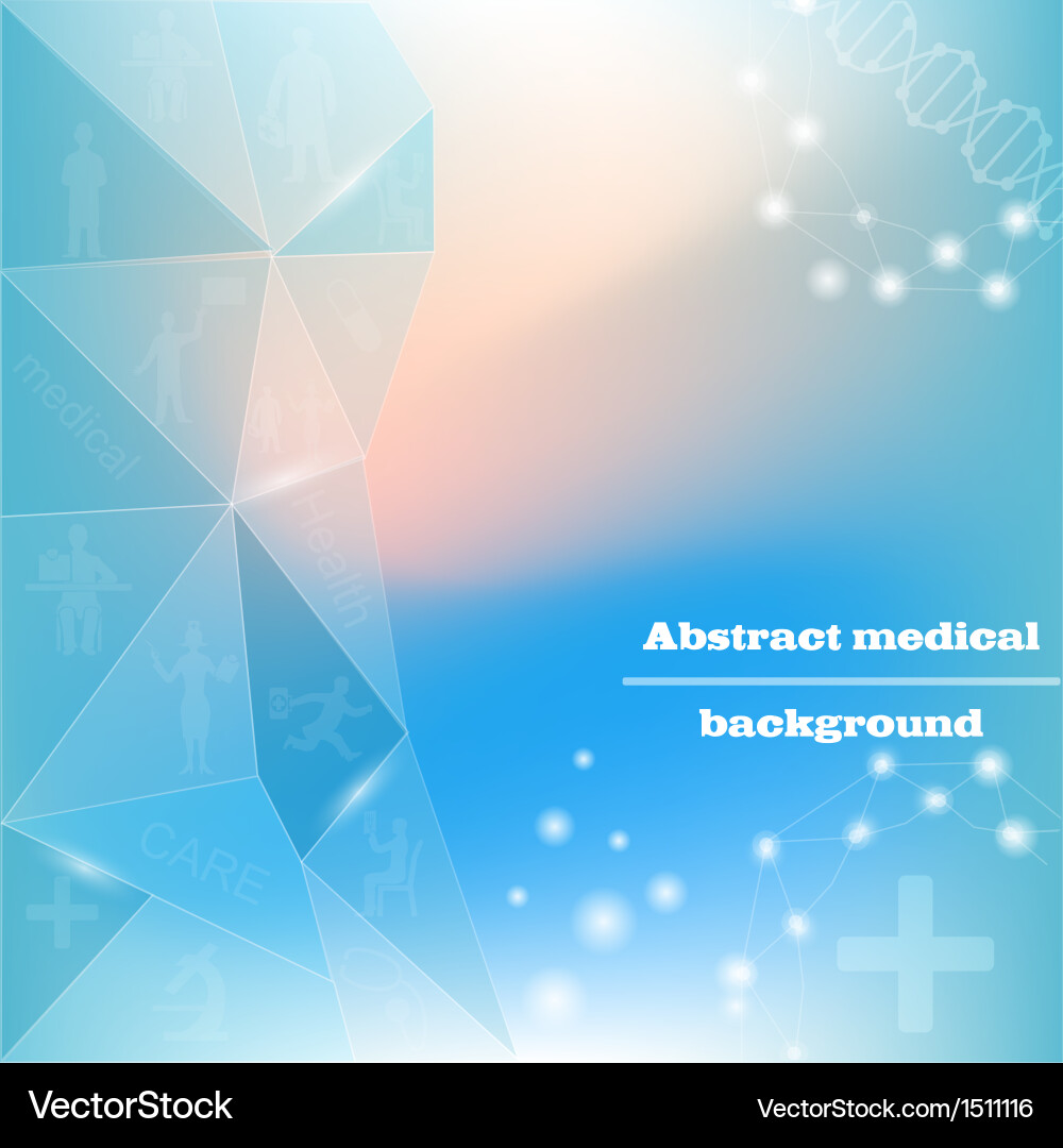 Medical background Royalty Free Vector Image - VectorStock