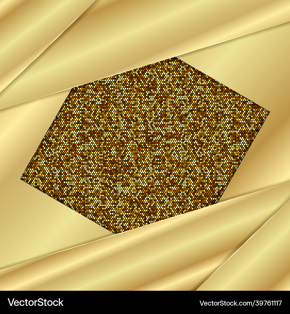 Abstract gold luxury background Royalty Free Vector Image