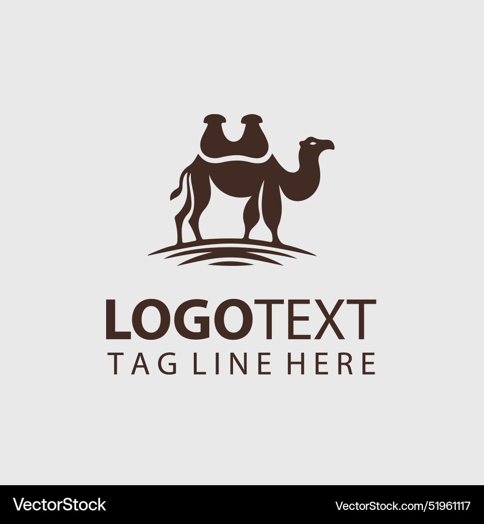 Camel logo Royalty Free Vector Image - VectorStock