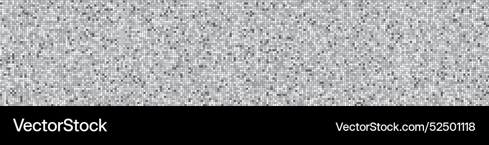 Disco ball silver pattern grey square mosaic Vector Image