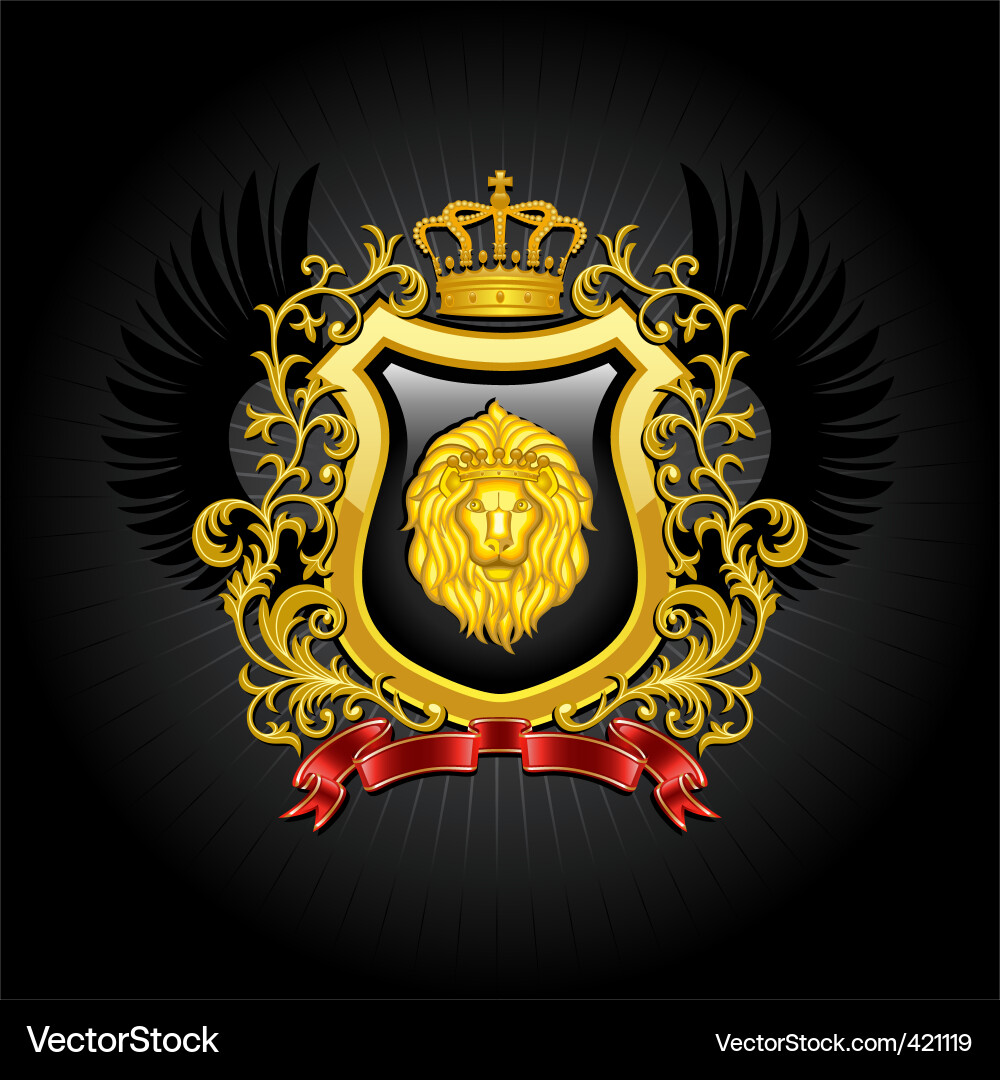 Coat of arms Royalty Free Vector Image - VectorStock