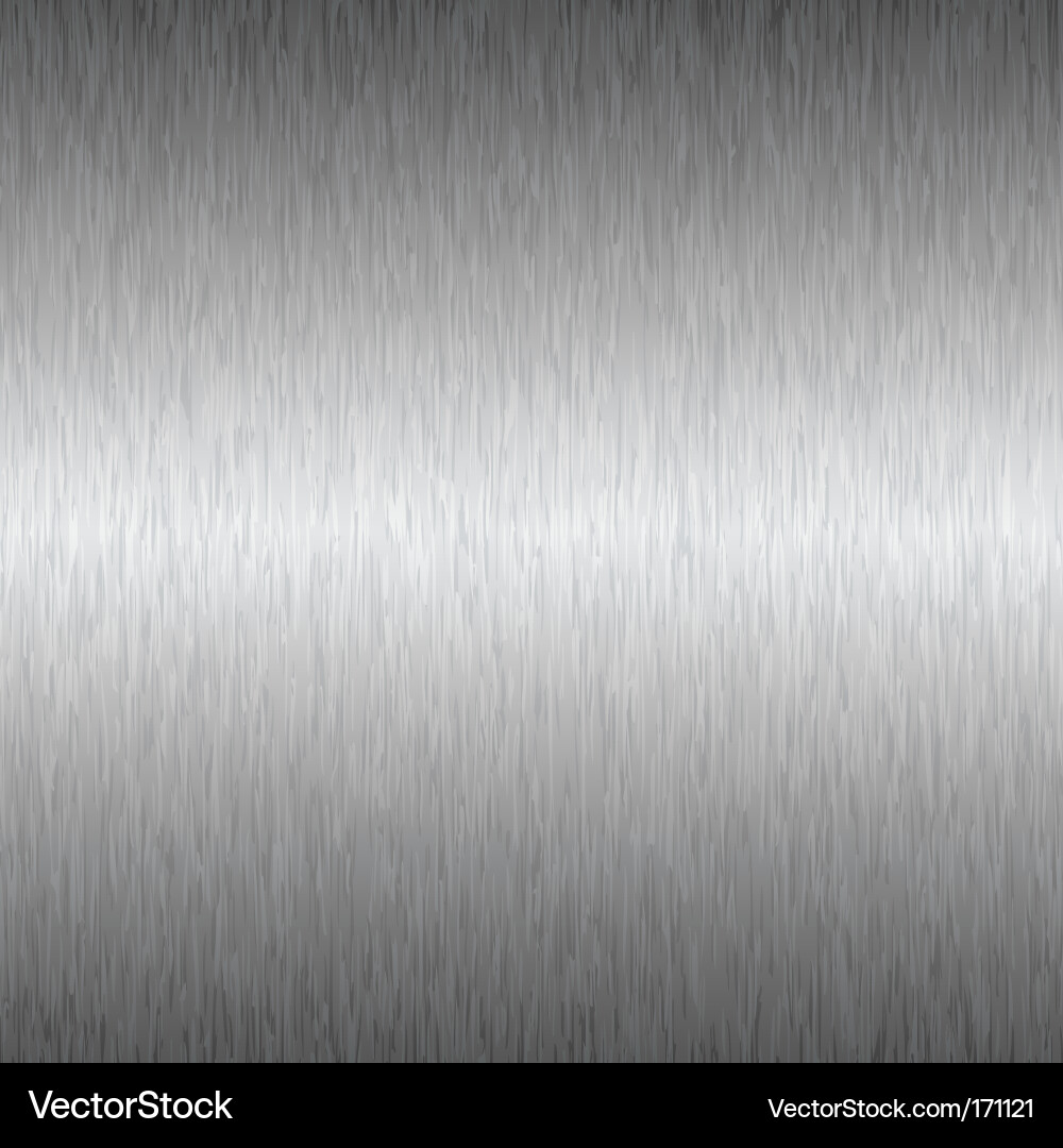 Brushed Silver Metal Texture Royalty Free Vector Image