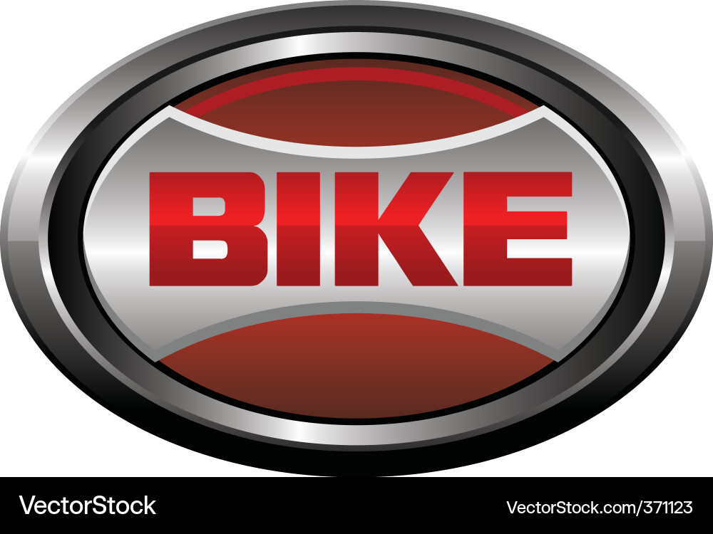 Bike element logo Royalty Free Vector Image - VectorStock