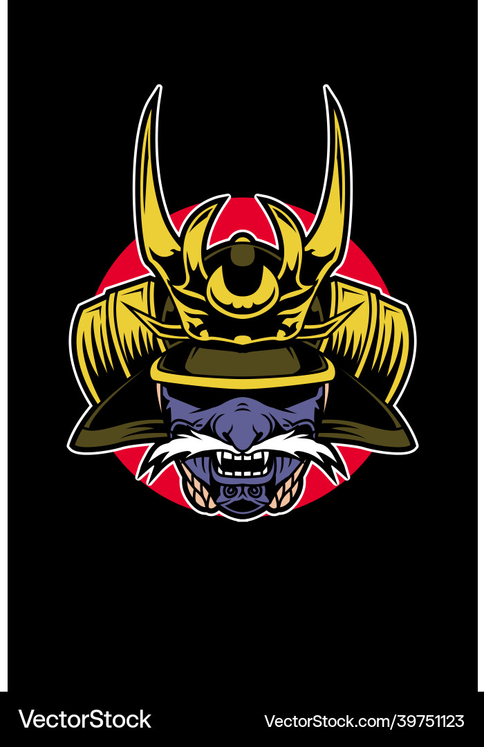 Samurai best Royalty Free Vector Image - VectorStock