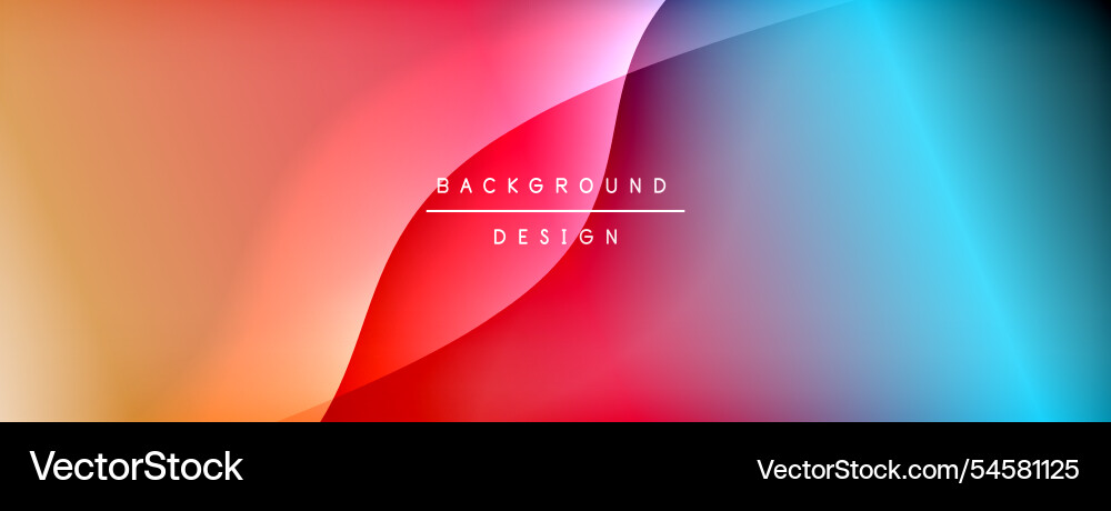 Gradient and shadow wave line geometric background