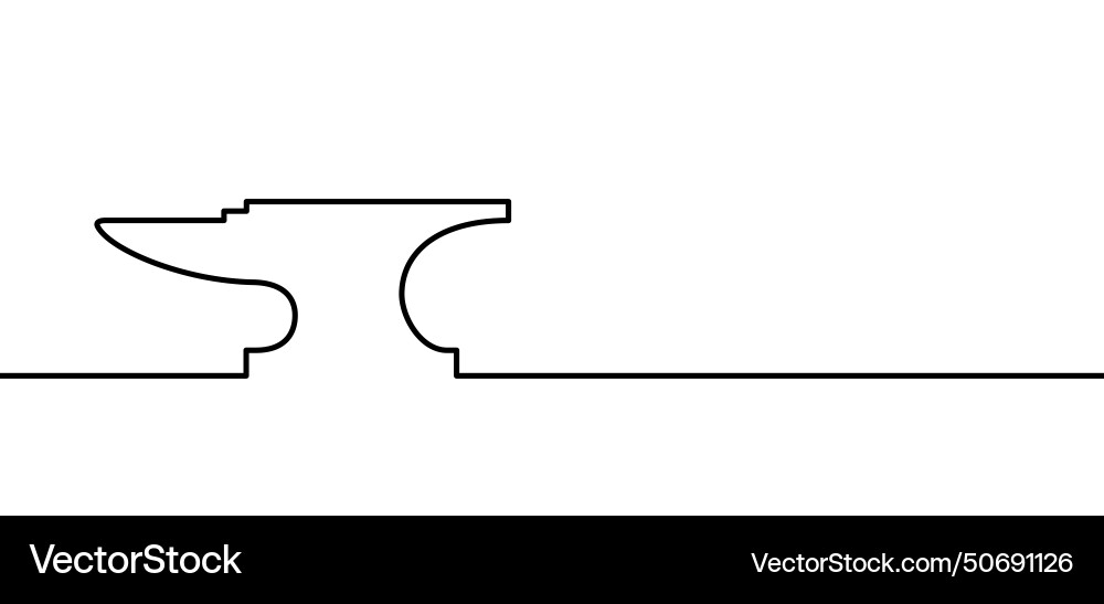 Anvil icon anvils for blacksmith forge sign Vector Image