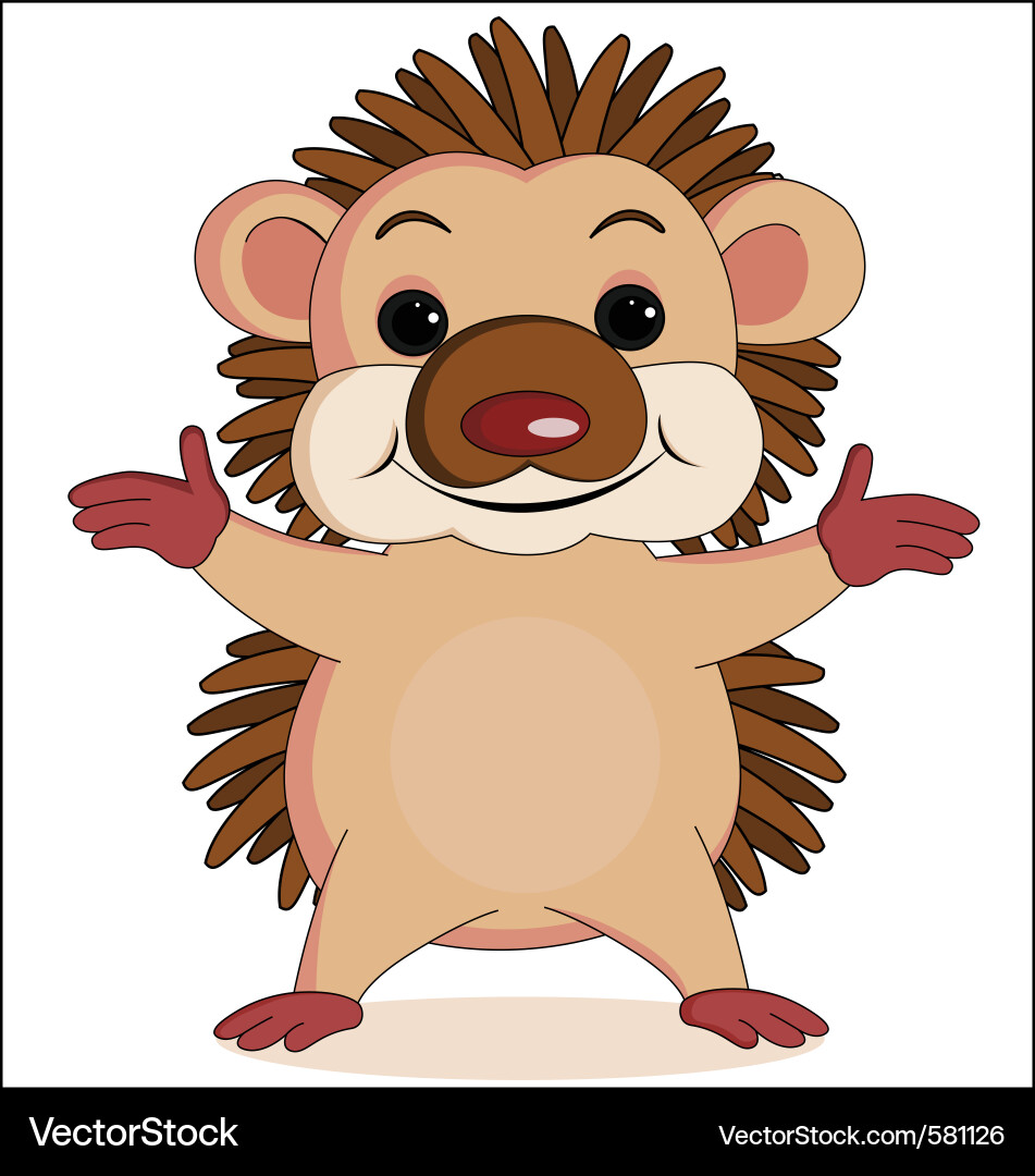 Hedgehog Royalty Free Vector Image - VectorStock