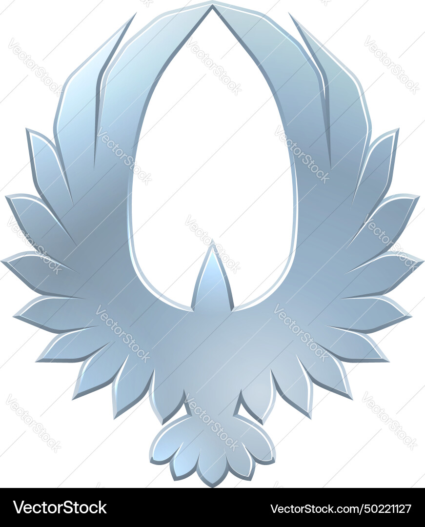 Eagle bird icon concept Royalty Free Vector Image
