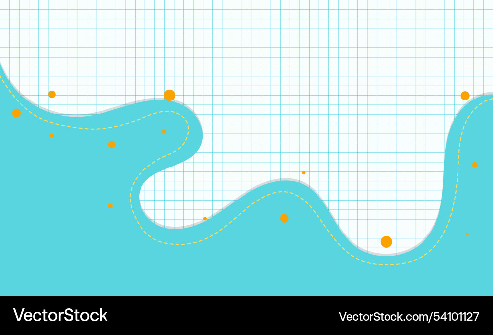 Modern abstract cute grid background Royalty Free Vector