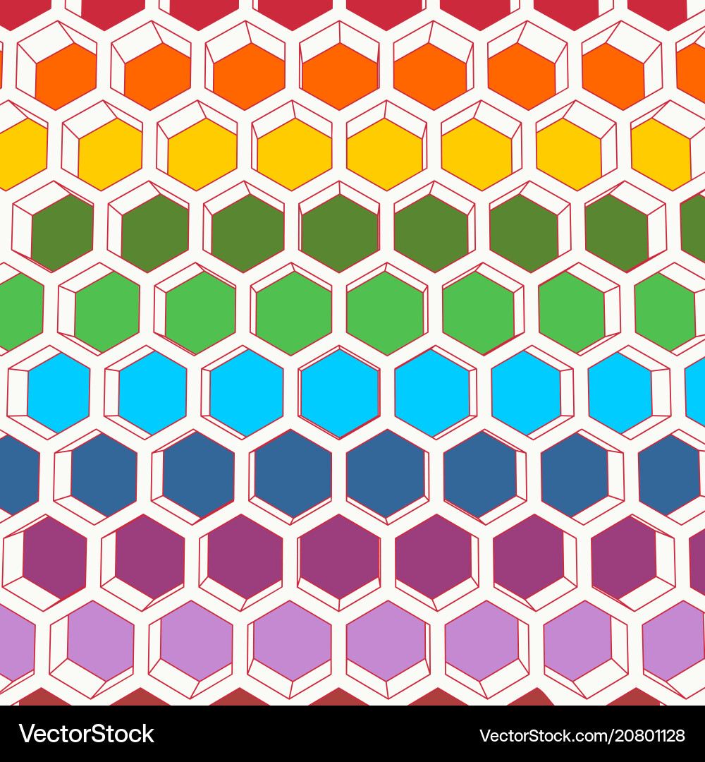 Abstract honeycomb background Royalty Free Vector Image